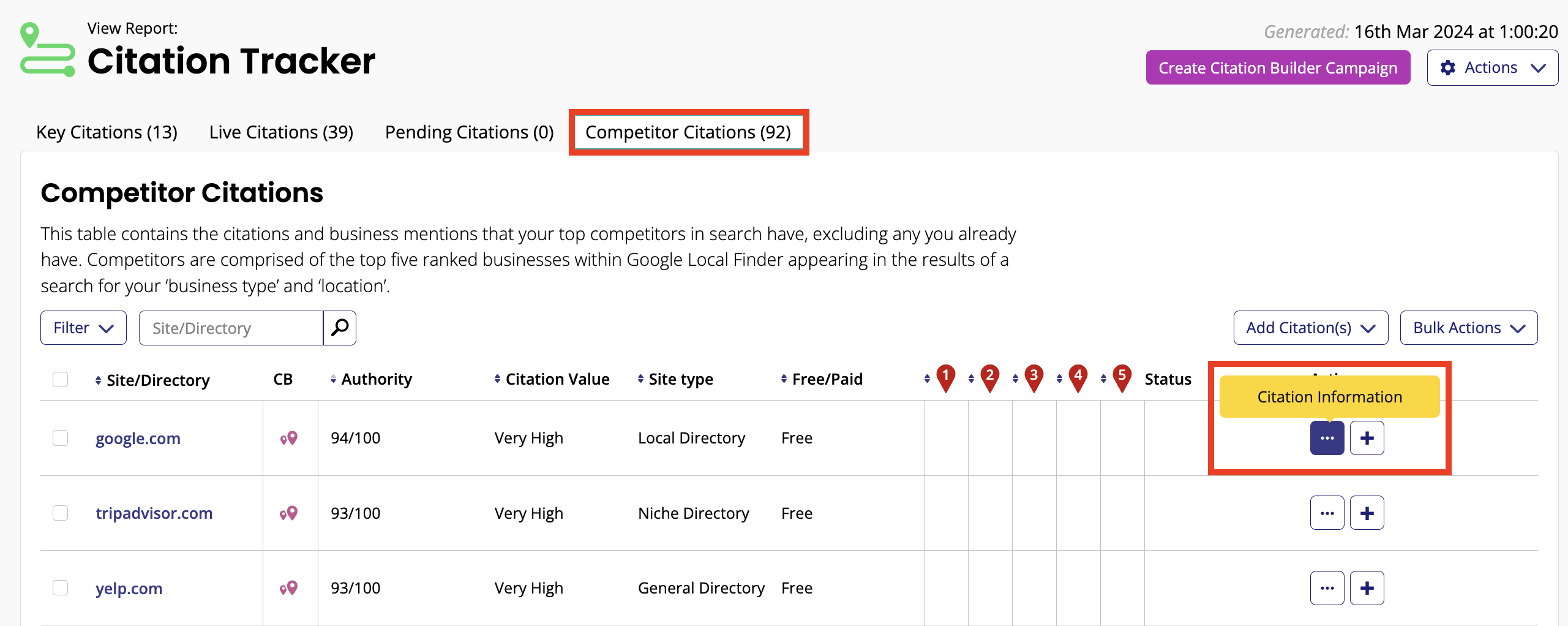 How do I use Citation Tracker to manage Pending Citations ...