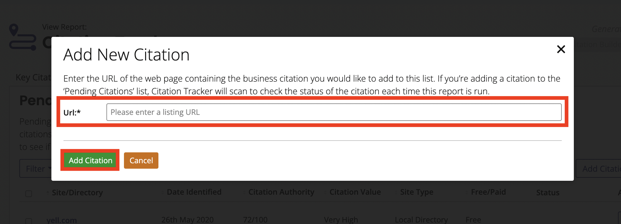 How do I use Citation Tracker to manage Pending Citations ...